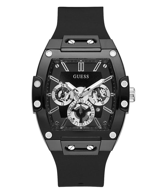 Guess Skeleton Black Dial Men's Watch GW0203G3 – Watches of America
