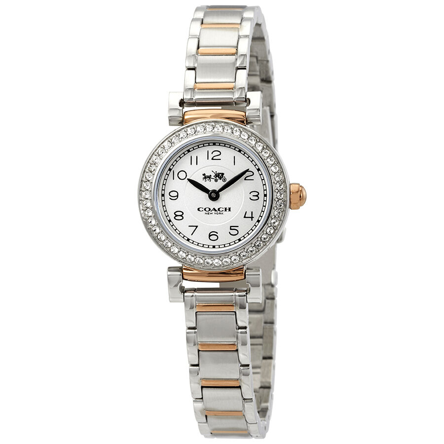 Coach Madison White Dial Two-tone Ladies Watch 14502404 – Watches of ...