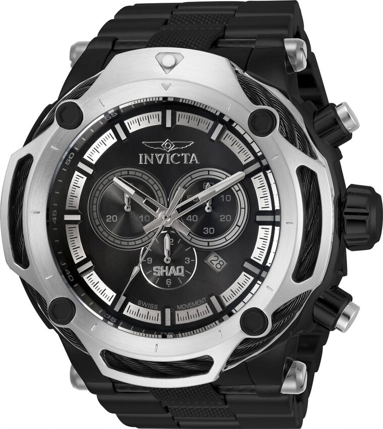Invicta SHAQ Chronograph Quartz Black Dial Men's Watch 33663 – Watches ...