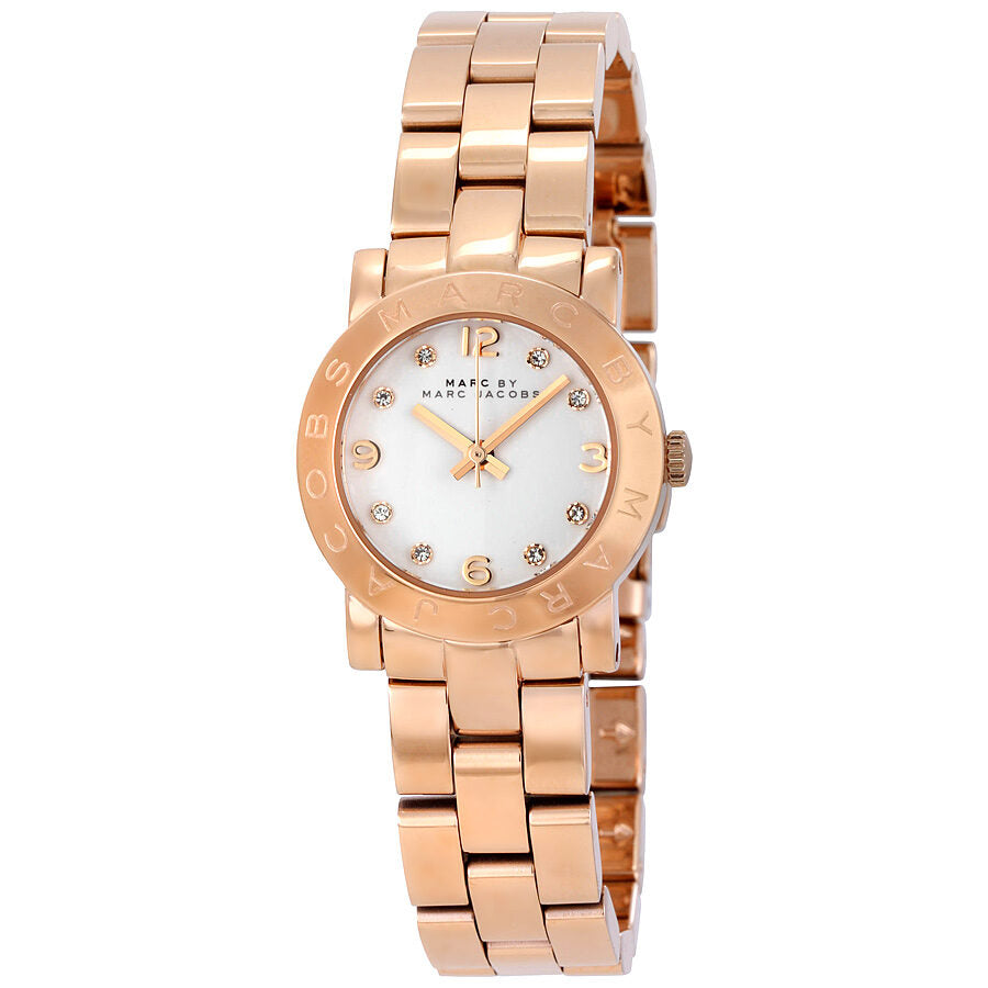 Marc by Marc Jacobs Mini Amy White Dial Ladies Watch MBM3078 – Watches ...