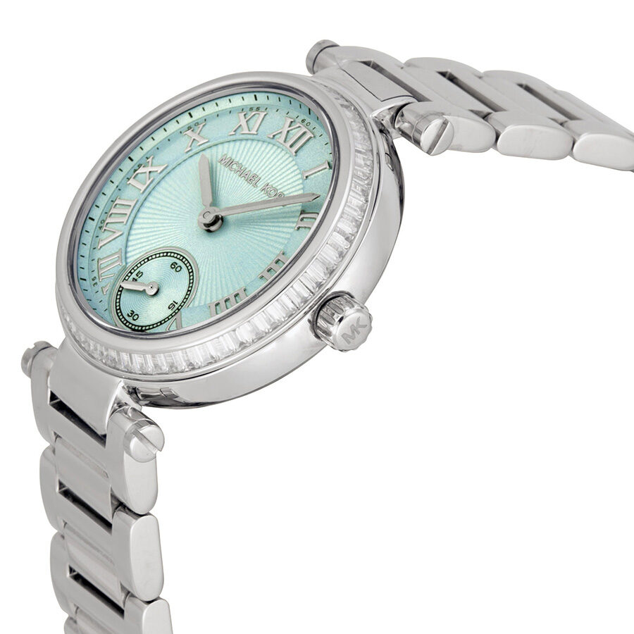 Michael Kors Mini Skylar Light Blue Womens Watch MK5988 Michael Kors Mini Skylar Light Blue Womens Watch MK5988