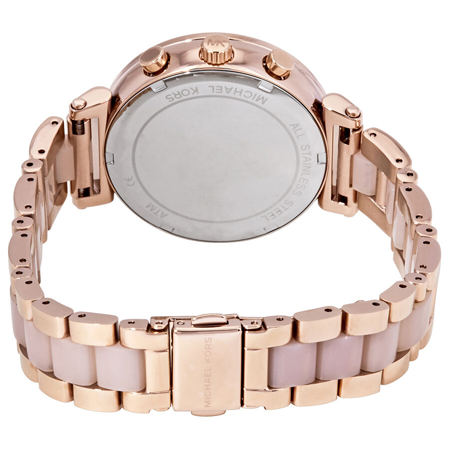 Michael Kors Sofie Chronograph Rose Dial Ladies Watch MK6560 – Watches ...