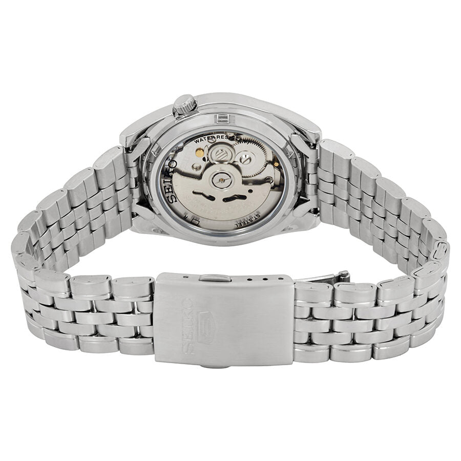 Seiko Series 5 Automatic Black Dial Watch SNK375 – Watches of America